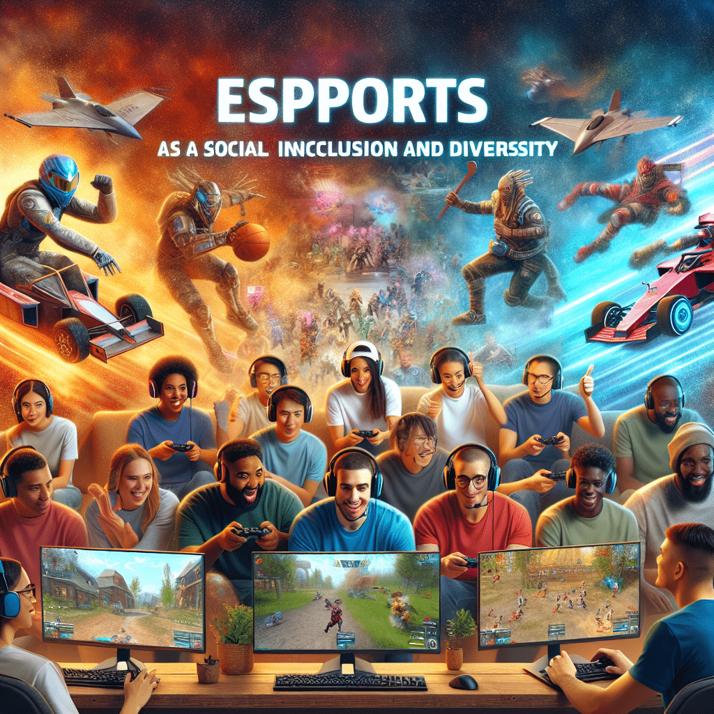 Os eSports como uma forma de inclusão social e diversidade