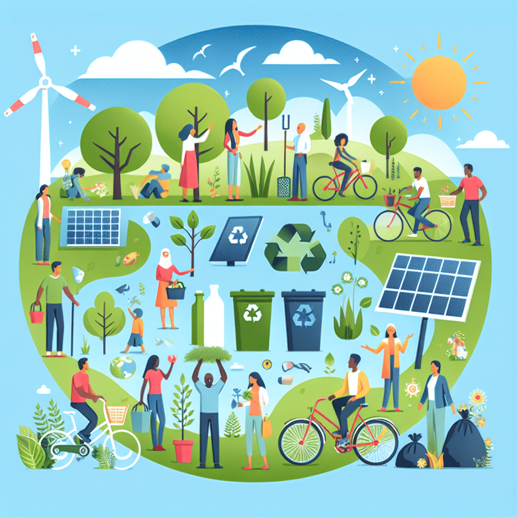 Iniciativas sustentáveis para promover a conservação do meio ambiente